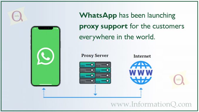 WhatsApp launches official proxy support for users globally WhatsApp launches official proxy support for users globally