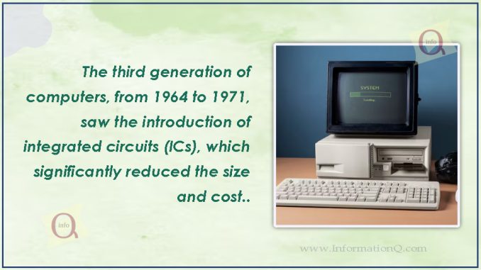 Generations of Computers: First, Second, Third, Fourth And Fifth